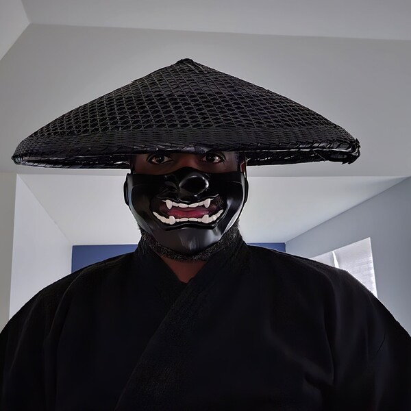 Tengu Mask Wearable or Decorative 3D Printed Resin Painted and Sealed ...