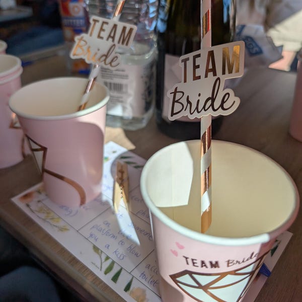 Team Bride Headband Pack Hen Party Hair Accessories Bachelorette Party ...