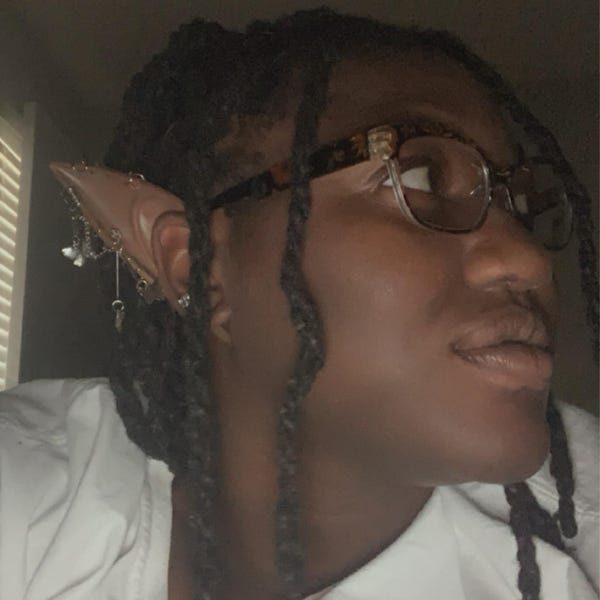 Brea's Butterfly Fae/fairy Ear Cuffs Design-long Ears - Etsy