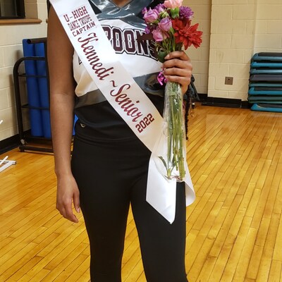 SENIOR SASH, Senior Cheer Sash, Soccer Sash, Color Guard Sash, Senior ...