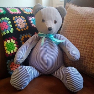 Simplicity A2115 Pattern Memory Bear Pattern Plush Sewing Pattern ...