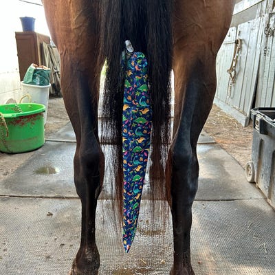 Royal Blue TAIL MANE BAG Set, Horses Tail Mane Bag Set, Mane Bag Set ...