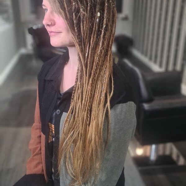 Autumn Time | Custom Made Dreadlocks Extensions | Synthetic Dreads ...