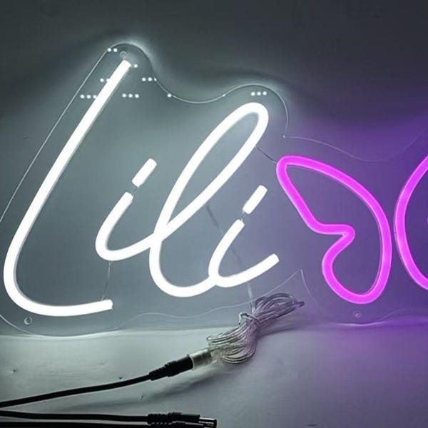 Name Neon Sign Custom,teens Boys Girls Room Decor Ideas,kids Room,neon ...