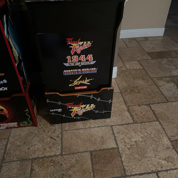 Arcade 1up Cabinet Riser Graphic Decal Sticker - Etsy