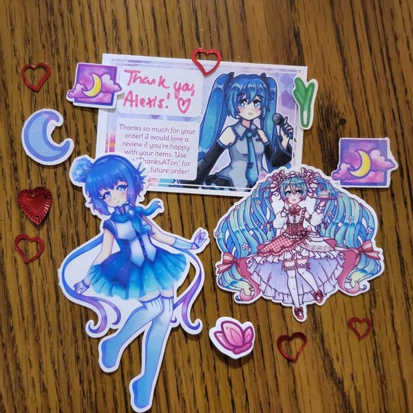 Vocaloid Song Stickers [cute Kawaii Anime Vocaloid Hatsune Miku ...