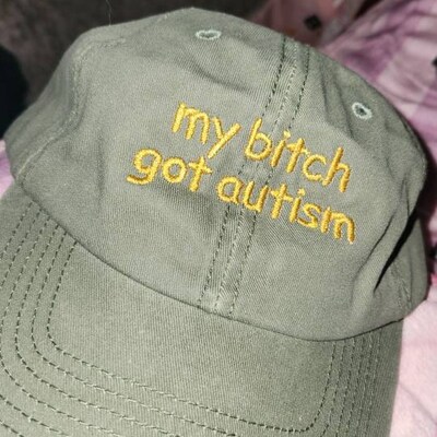 Rizz Em With the Tism embroidered Buckleback Dad Hat 25 Colors - Etsy
