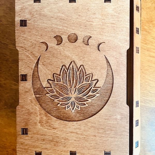 Personalized Tarot Card Box, Tarot Card Box, Tarot Card Storage ...