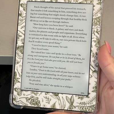 Pink Stickers Check Kindle Insert for Clear Case Kindle Skin Paperwhite ...