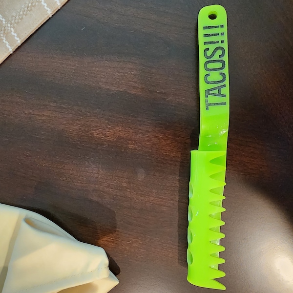 Taco Meat Scoop and Portion Tool. Ambidextrous! - Etsy