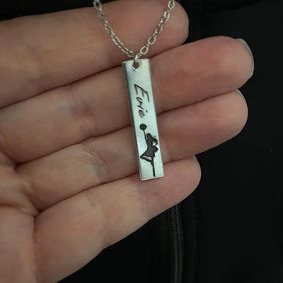 PERSONALIZED SOFTBALL NECKLACE, Softball Gifts for Girls, Baseball Mom ...