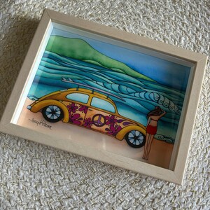 Sea Turtle Vinyl Decal Sticker Laser Cut Original Art Car Decal ...