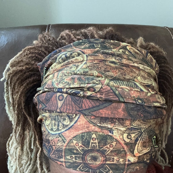 Super Soft Stretchy Fabric Loc Sock Tube Headband Material, Boho ...