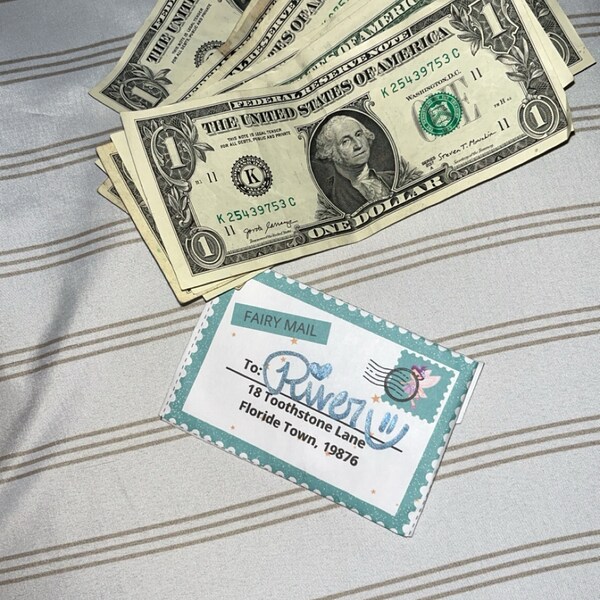 MINI Tooth Fairy Letter & Envelope Kit for Children | INSTANT Edit ...