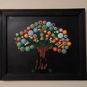 Mesmerizing Underwater Coral Reef 3D Wall Art Handcrafted Quilled Paper ...