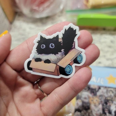 Raining Cats 12x20 Print, Internet Cats, Smudge, Lil Bub, Grumpy Cat ...