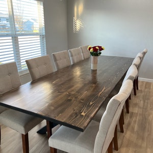 Large Farmhouse Table Long Farm Table Dining Room Table - Etsy