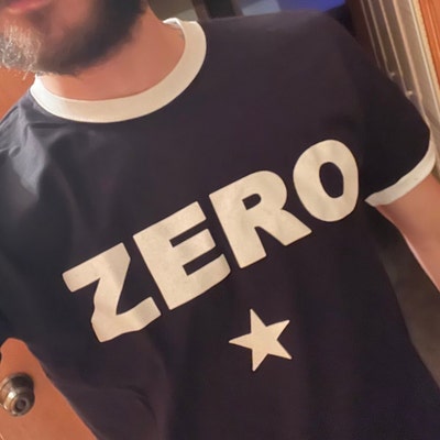 Zero Ringer Shirt Screen Printed Cosplay Ready as Seen in - Etsy