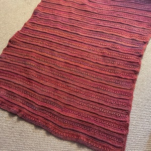 Colorado Throw Blanket Crochet Pattern, Crocheted Blanket Pattern ...