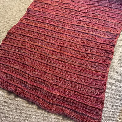 Colorado Throw Blanket Crochet Pattern, Crocheted Blanket Pattern ...