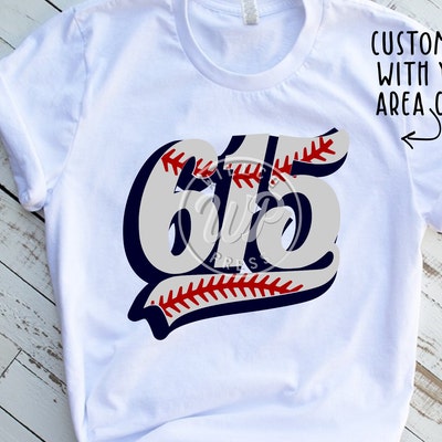 Custom Baseball Svg Baseball Svg Area Code Svg Softball - Etsy