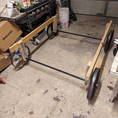 2 a PAIR of 36 Wagon Wheels. - Etsy