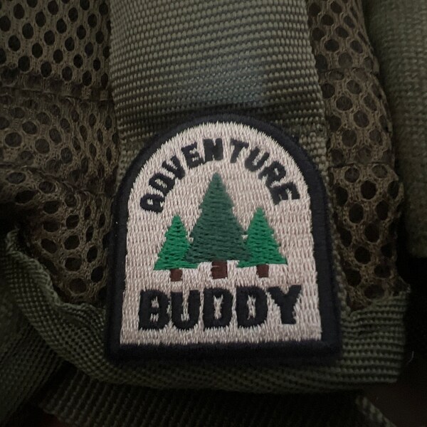 Adventure Buddy Patch for Dogs | Iron-on | Velcro - Etsy