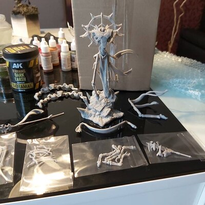 Robot Overseer Platform 1 Model3d Printed Miniatures 8K LCD Artisans ...