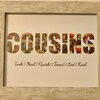 Cousins Photo Collage, Cousins Picture Collage, Cousin Gifts, Cousins ...