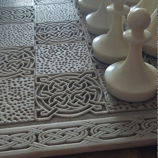Celtic Chess Set (aka. Fidchell) - Etsy