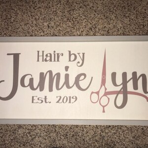 Business Sign With Custom Logo Handmade Business Sign for - Etsy