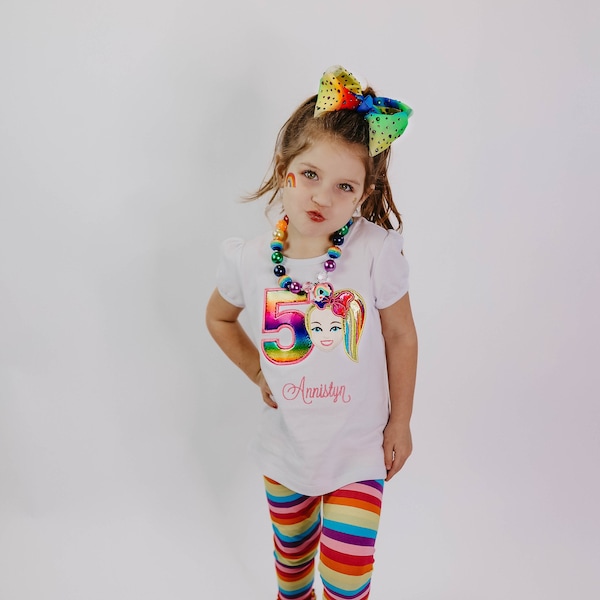 Rainbow Ruffle Pants - Girls Rainbow Ruffle Bottoms - Bright Fun Summer ...