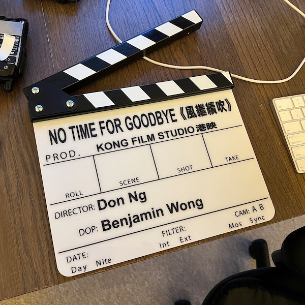 Custom Film Slate Denecke TSC Time Code Slate Faceplate Cover. Design ...