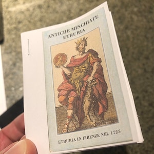 Large Handmade Ancient Tarot of Giuseppe Maria Mitelli Tarot Deck, 62 ...