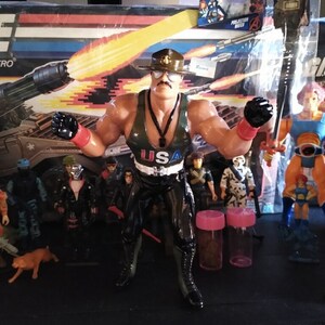 Hulk Hogan Black Card Series WWF LJN Inspired XOX Custom Rubber Type ...