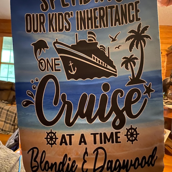 Cruise Ship Sign, Drink Package Cruise Ship Personalized Sign, Cruise ...