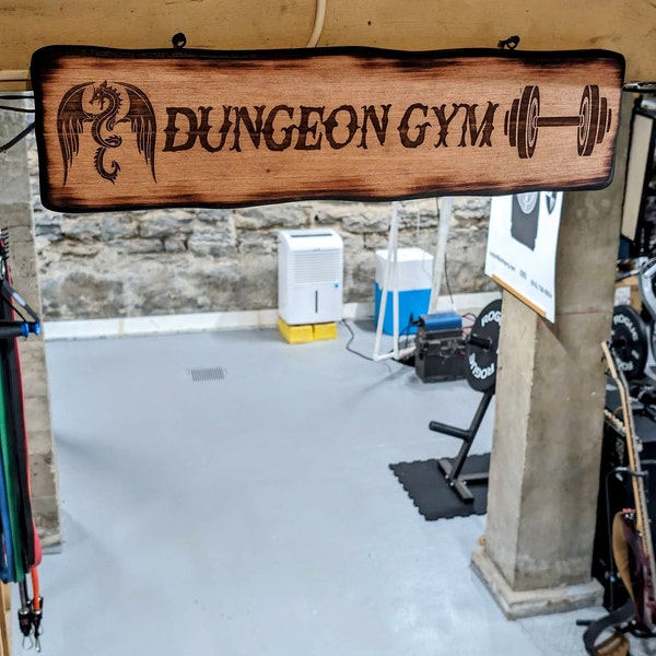 Custom Dnd Dragon Dungeon Sign - Personalized Dungeons and Dragons ...