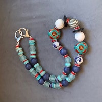 Gold Pinched Drop Paddle Beads, Mykonos Greek Beads, Organic Metal ...