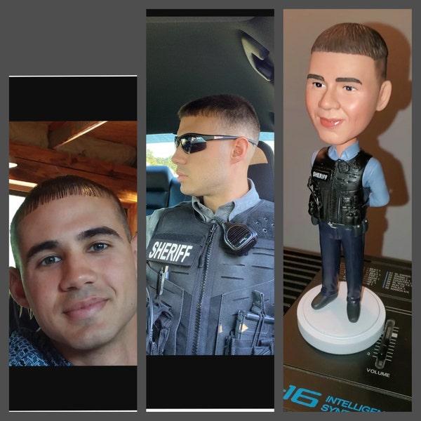 Custom Policemen Bobbleheads, Custom Police Officer Bobblehead ...