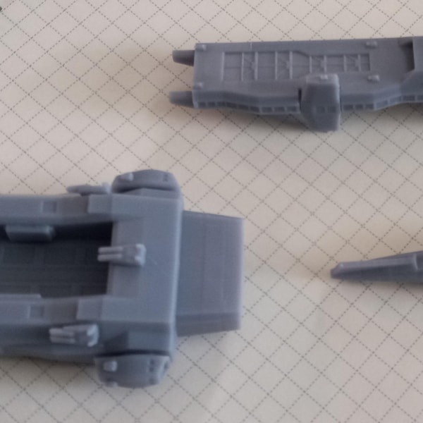 Armd-class 1", 3", 6" or 12" Model - Custom Kit Robotech Space Ship ...