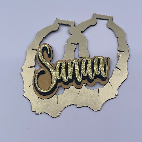 7th Birthday, Shaker Cake Topper, Happy Birthday Cake Topper, Cake ...