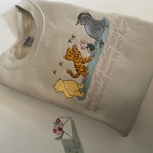 Personalized Adult Pooh and Friends Embroidered Sweatshirt ...