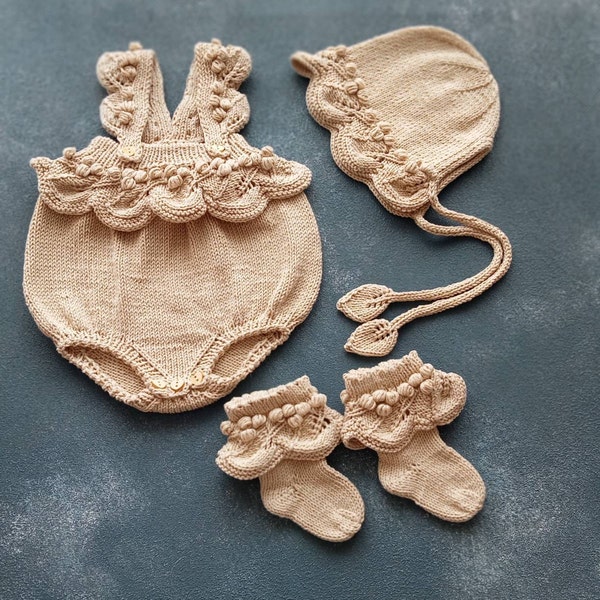 Knitting Patterns for Baby, Set of Patterns, 2 in 1, Knit Pattern Baby ...