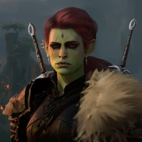 Fantasy Character Commission, Baldur’s Gate 3 BG3 | Dragon Age | MGT ...