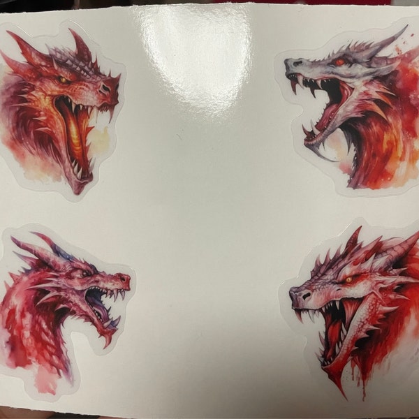 Howling Wolf Pack Watercolor Sticker Vinyl Decals Laptop Water Bottle ...