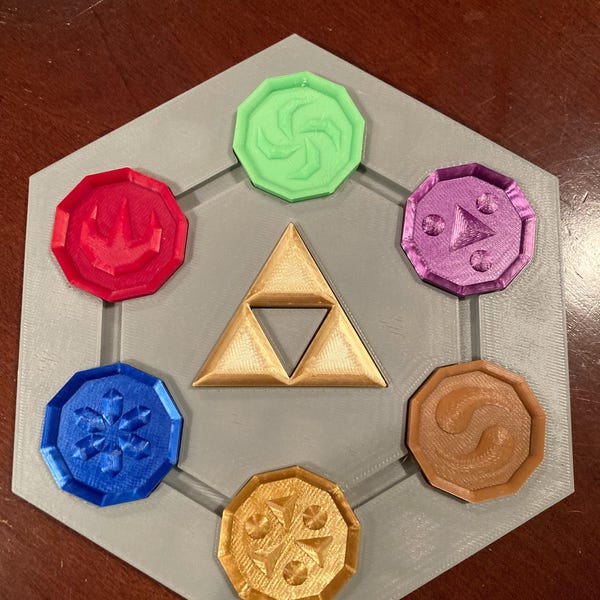 Legend of Zelda Ocarina of Time Sage Medallions Loz Oot - Light, Forest ...