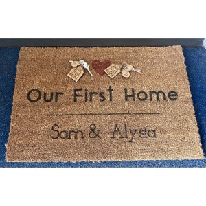 Personalised Wooden Key Box House / Car Key Cabinet | Etsy