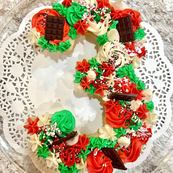 Number Cake Templates, Stencils 0 to 9, Printable - Instant Digital ...