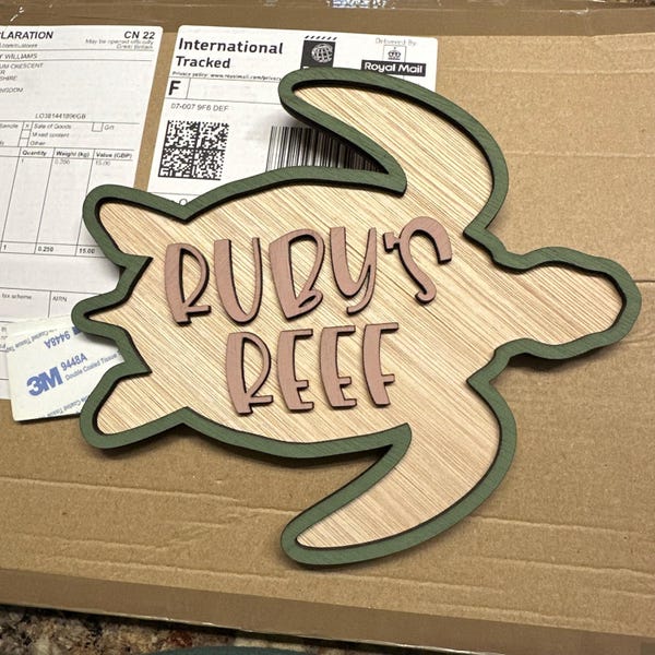 Wooden Baby Bunting Reveal Pregnancy Baby Name Reveal Pregnancy ...