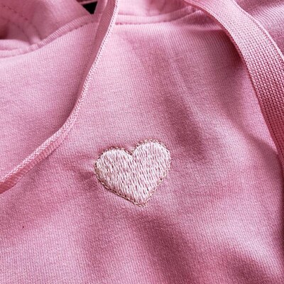 Mini Ombre Heart Machine Embroidery Design. 3 Sizes 4x4 Hoopinstant ...